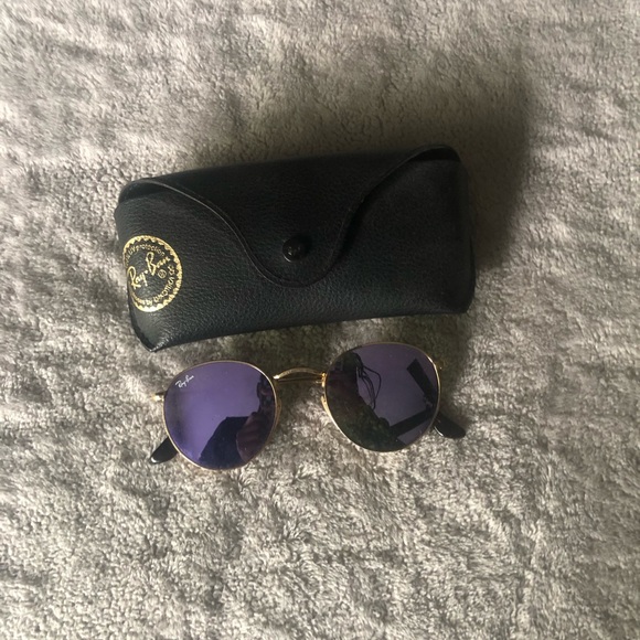 Ray-Ban | Accessories | Authentic Rayban Sunglasses With Colored Lens ...
